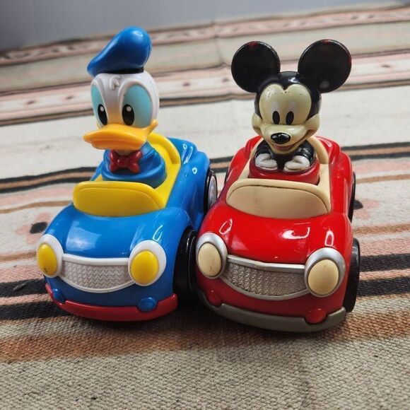 Disney | Toys | Disney Happkid Car Donald Duck Mickey Mouse Push And ...